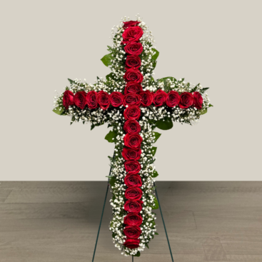 RED ROSE CROSS – Nunan Florist and Greenhouses