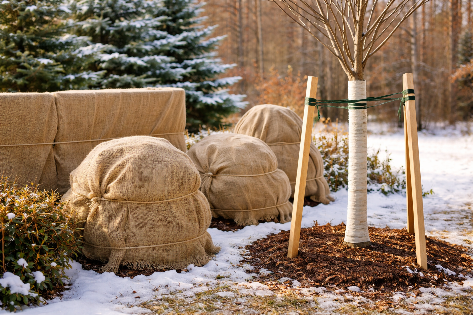 How to Protect Trees and Shrubs From Winter Damage – Nunan Florist and ...